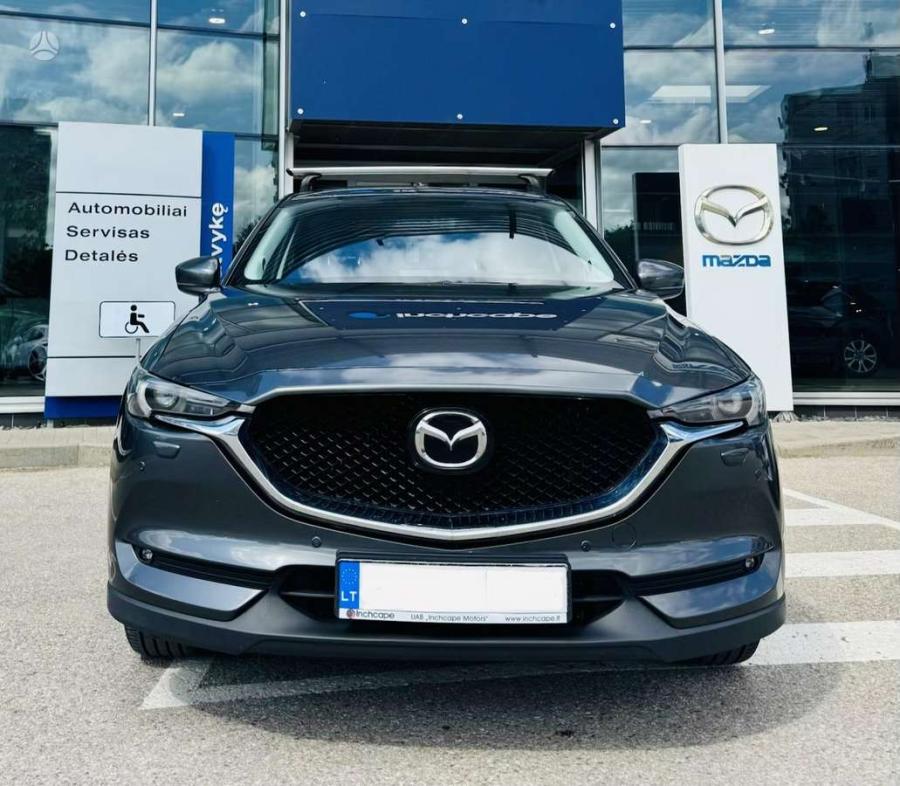 Grey Mazda CX-5 2017 in Kaunas, with an engine capacity of 2.19 L and mileage of 282 thousand km for 9000 €, photo 8 on AUTOMOTO.COM.LV