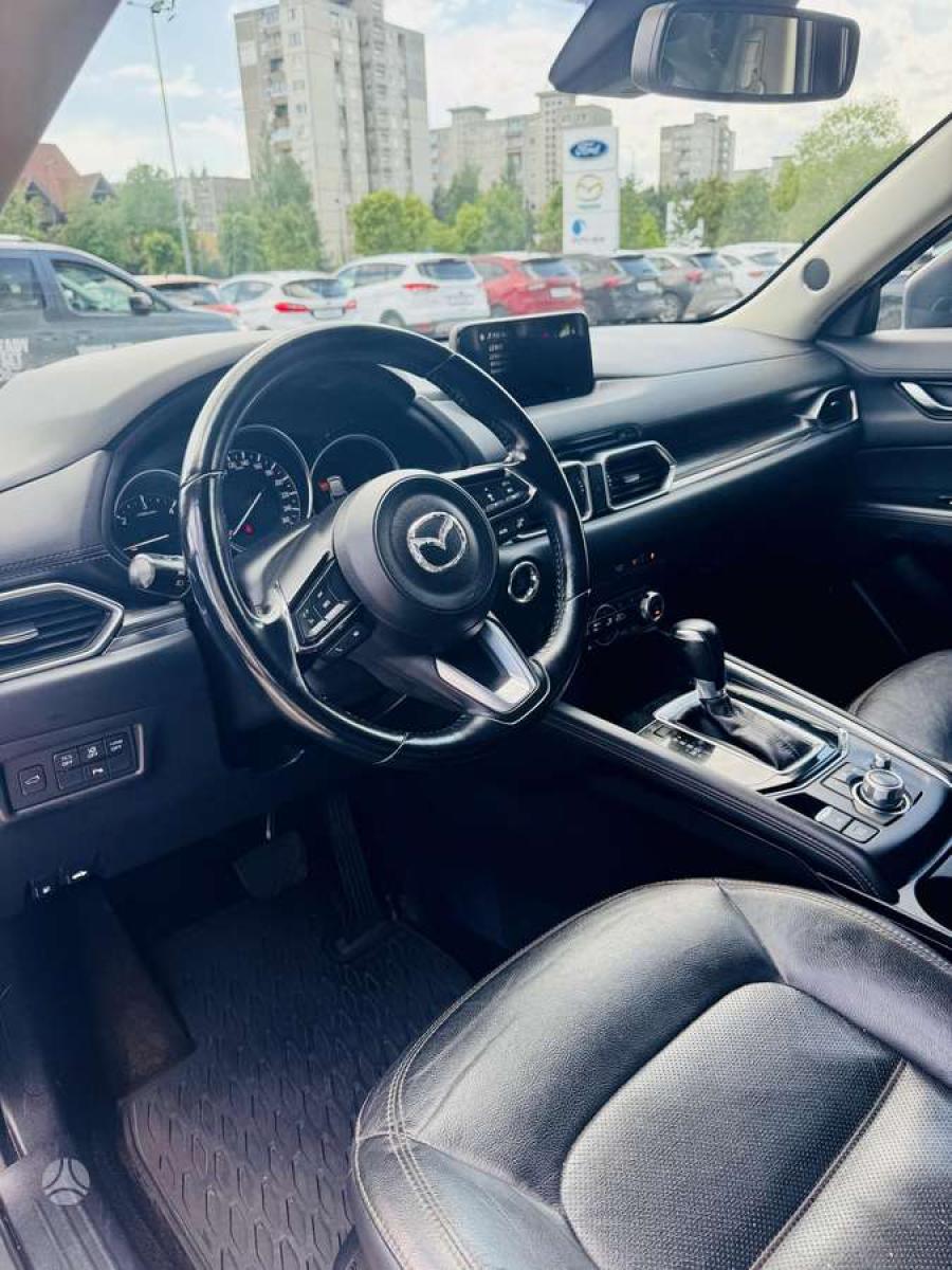 Grey Mazda CX-5 2017 in Kaunas, with an engine capacity of 2.19 L and mileage of 282 thousand km for 9000 €, photo 13 on AUTOMOTO.COM.LV