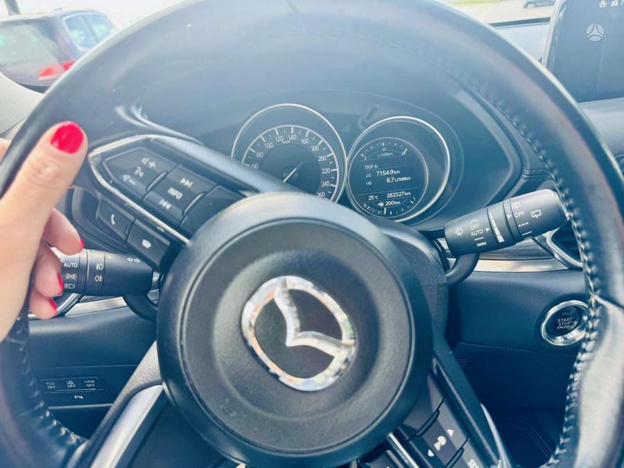 Grey Mazda CX-5 2017 in Kaunas, with an engine capacity of 2.19 L and mileage of 282 thousand km for 9000 €, photo 17 on AUTOMOTO.COM.LV
