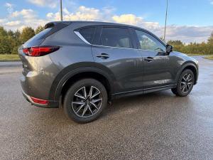 Grey Mazda CX-5 2017 in Vilnius, with an engine capacity of 2.00 L and mileage of 77 thousand km for 18500 €, photo 6 on AUTOMOTO.COM.LV