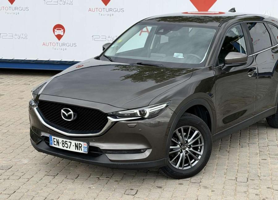 Pelēks Mazda CX-5 2017 Tauragė, ar dzinēja tilpumu 2.19 L un nobraukumu 167 tūkst. km par 11400 €, foto 3 vietnē AUTOMOTO.COM.LV