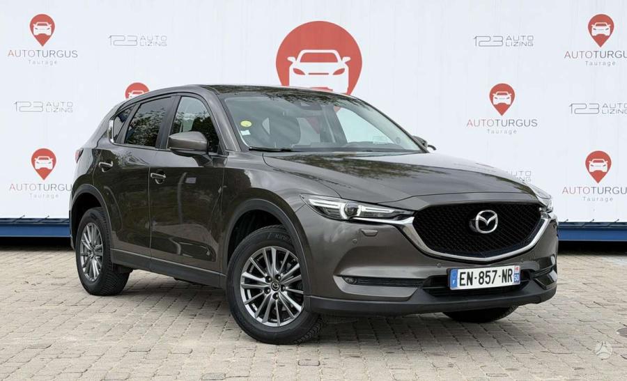 Pelēks Mazda CX-5 2017 Tauragė, ar dzinēja tilpumu 2.19 L un nobraukumu 167 tūkst. km par 11400 €, foto 4 vietnē AUTOMOTO.COM.LV