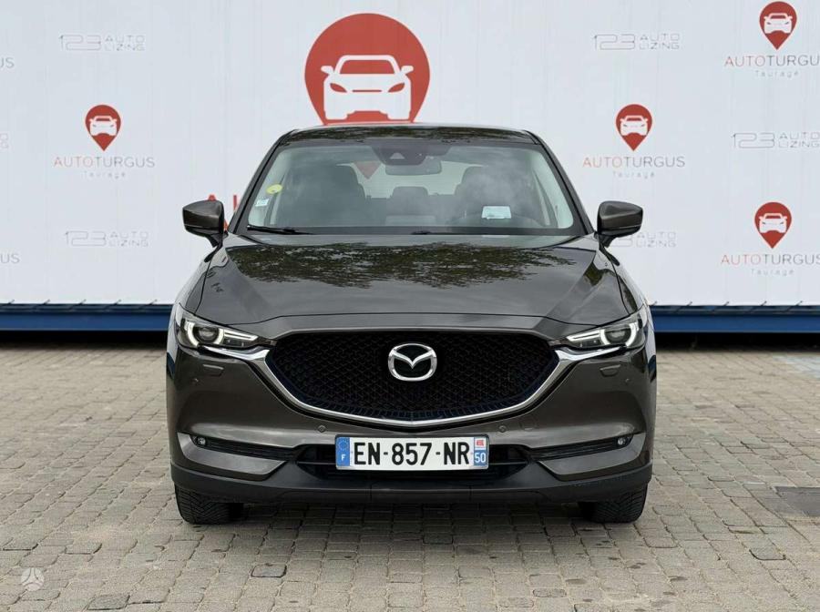 Pelēks Mazda CX-5 2017 Tauragė, ar dzinēja tilpumu 2.19 L un nobraukumu 167 tūkst. km par 11400 €, foto 6 vietnē AUTOMOTO.COM.LV