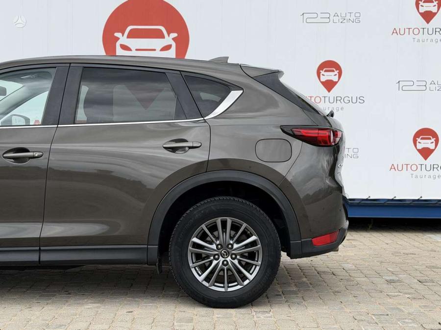 Pelēks Mazda CX-5 2017 Tauragė, ar dzinēja tilpumu 2.19 L un nobraukumu 167 tūkst. km par 11400 €, foto 19 vietnē AUTOMOTO.COM.LV