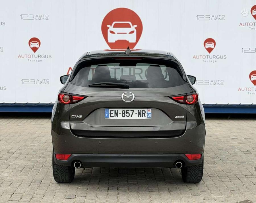 Pelēks Mazda CX-5 2017 Tauragė, ar dzinēja tilpumu 2.19 L un nobraukumu 167 tūkst. km par 11400 €, foto 25 vietnē AUTOMOTO.COM.LV