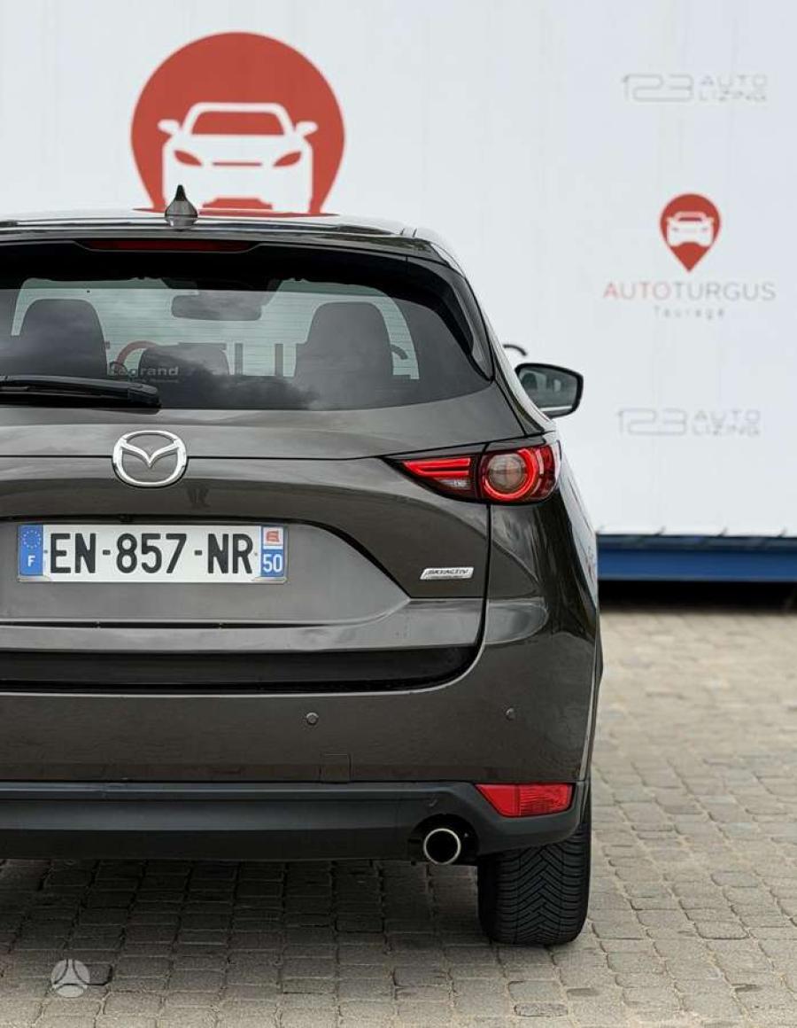 Pelēks Mazda CX-5 2017 Tauragė, ar dzinēja tilpumu 2.19 L un nobraukumu 167 tūkst. km par 11400 €, foto 26 vietnē AUTOMOTO.COM.LV