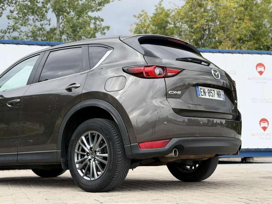 Pelēks Mazda CX-5 2017 Tauragė, ar dzinēja tilpumu 2.19 L un nobraukumu 167 tūkst. km par 11400 €, foto 30 vietnē AUTOMOTO.COM.LV