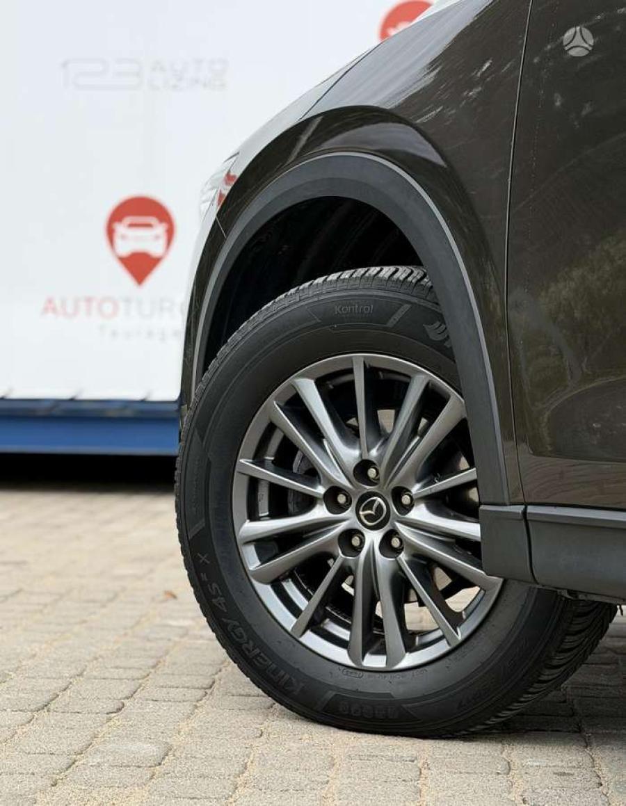 Pelēks Mazda CX-5 2017 Tauragė, ar dzinēja tilpumu 2.19 L un nobraukumu 167 tūkst. km par 11400 €, foto 34 vietnē AUTOMOTO.COM.LV