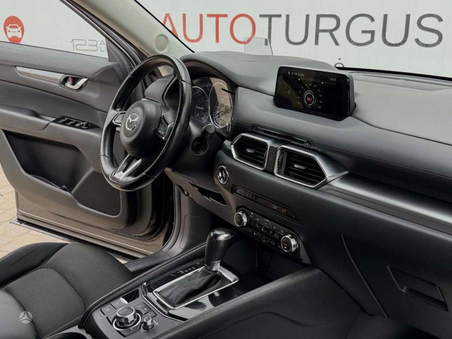 Pelēks Mazda CX-5 2017 Tauragė, ar dzinēja tilpumu 2.19 L un nobraukumu 167 tūkst. km par 11400 €, foto 45 vietnē AUTOMOTO.COM.LV