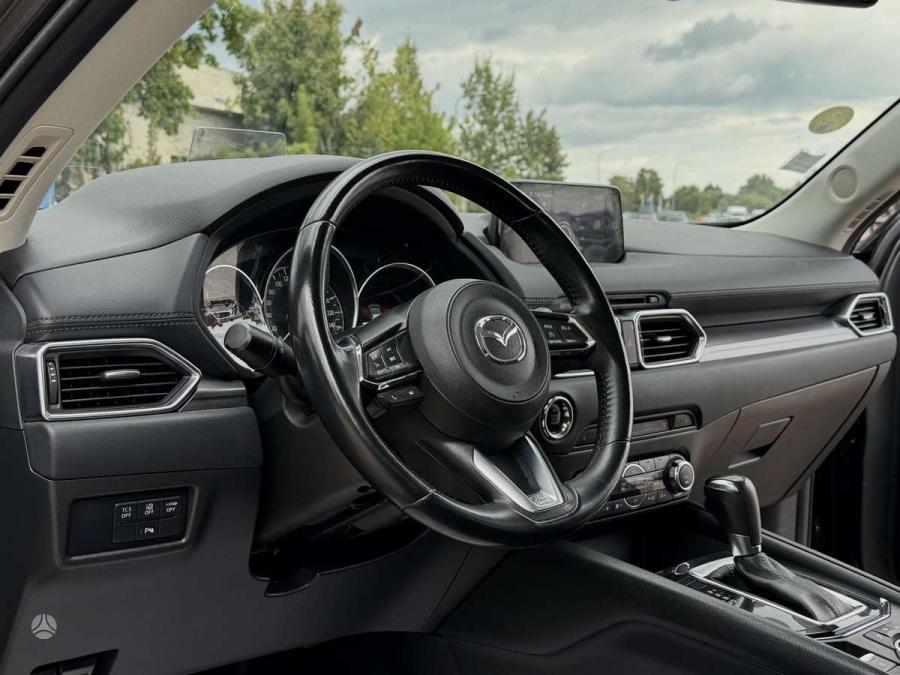 Pelēks Mazda CX-5 2017 Tauragė, ar dzinēja tilpumu 2.19 L un nobraukumu 167 tūkst. km par 11400 €, foto 51 vietnē AUTOMOTO.COM.LV
