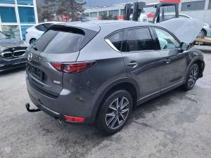 Grey Mazda CX-5 2018 in Marijampole, with an engine capacity of 2.49 L and mileage of 135 thousand km for 8800 €, photo 2 on AUTOMOTO.COM.LV