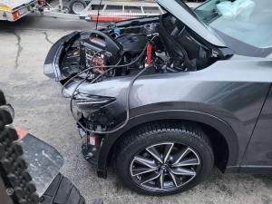 Grey Mazda CX-5 2018 in Marijampole, with an engine capacity of 2.49 L and mileage of 135 thousand km for 8800 €, photo 5 on AUTOMOTO.COM.LV