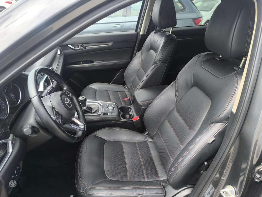 Grey Mazda CX-5 2018 in Panevezys, with an engine capacity of 2.19 L and mileage of 247 thousand km for 9300 €, photo 22 on AUTOMOTO.COM.LV
