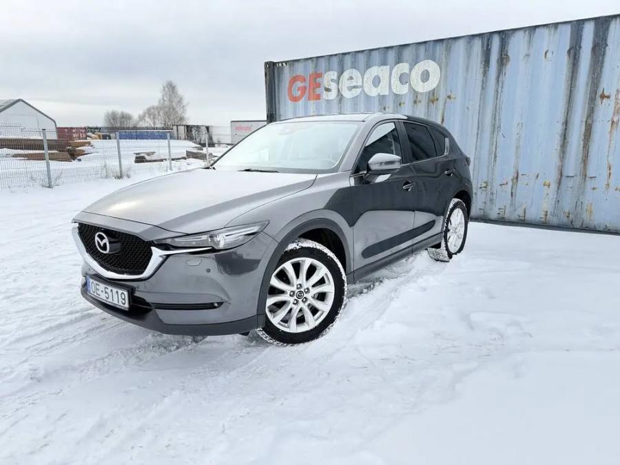 Grey Mazda CX-5 2018 in Riga, with an engine capacity of 2.20 L and mileage of 209 thousand km for 7000 €, photo 1 on AUTOMOTO.COM.LV