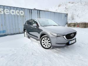 Grey Mazda CX-5 2018 in Riga, with an engine capacity of 2.20 L and mileage of 209 thousand km for 7000 €, photo 3 on AUTOMOTO.COM.LV