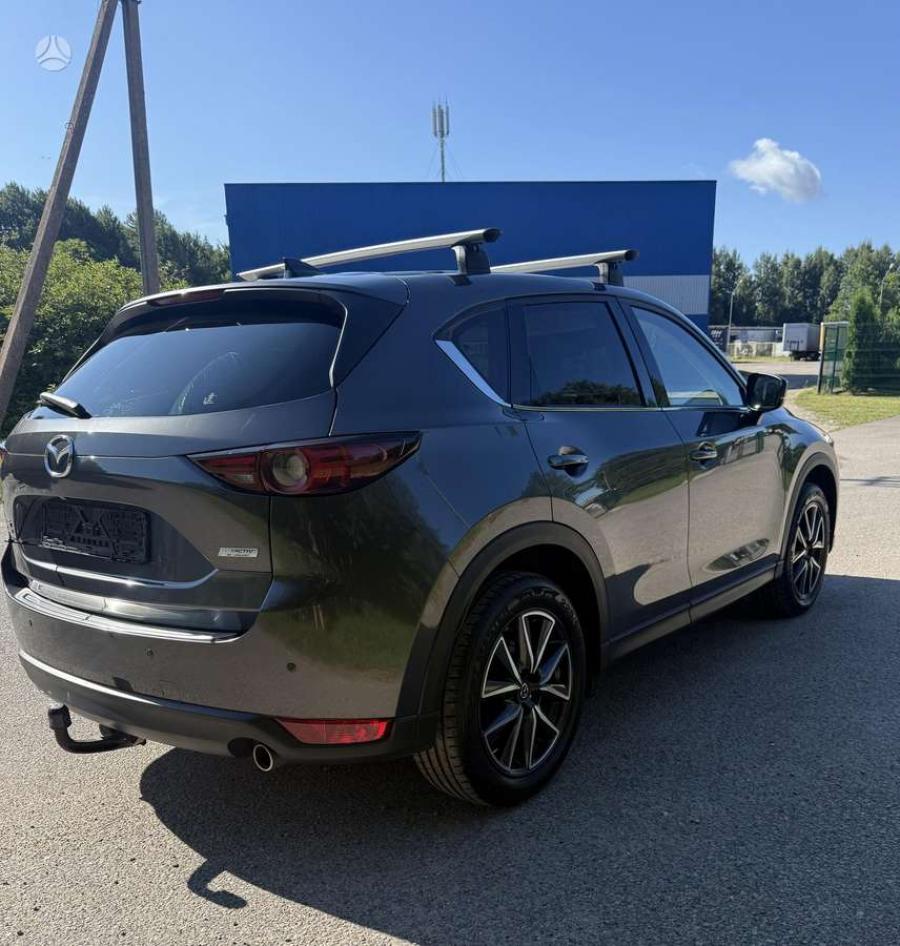 Pelēks Mazda CX-5 2018 Telšiai, ar dzinēja tilpumu 2.49 L un nobraukumu 105 tūkst. km par 18400 €, foto 7 vietnē AUTOMOTO.COM.LV