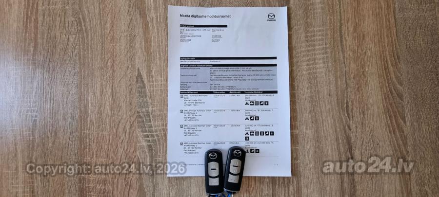Серый Мазда СХ-5 2018 в Таллин, объемом двигателя 2.20 л и пробегом 176 тыс. км за 16890 €, фото 29 на AUTOMOTO.COM.LV