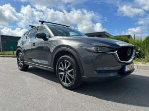 Grey Mazda CX-5 2018 in Klaipeda, with an engine capacity of 2.49 L and mileage of 106 thousand km for 19000 €, photo 5 on AUTOMOTO.COM.LV