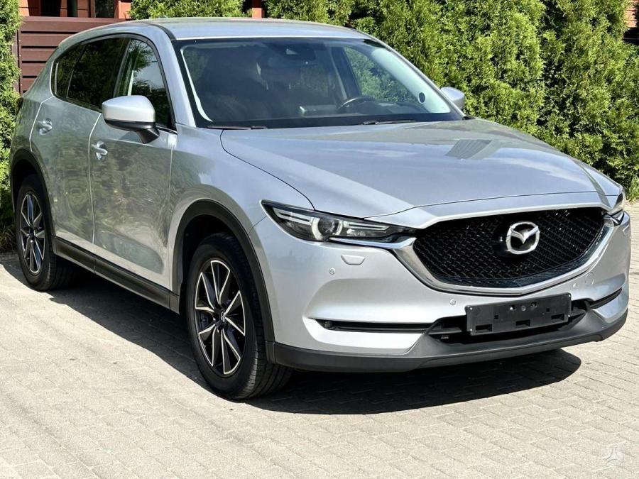 Pelēks Mazda CX-5 2018 Kretinga, ar dzinēja tilpumu 2.19 L un nobraukumu 263 tūkst. km par 10800 €, foto 3 vietnē AUTOMOTO.COM.LV