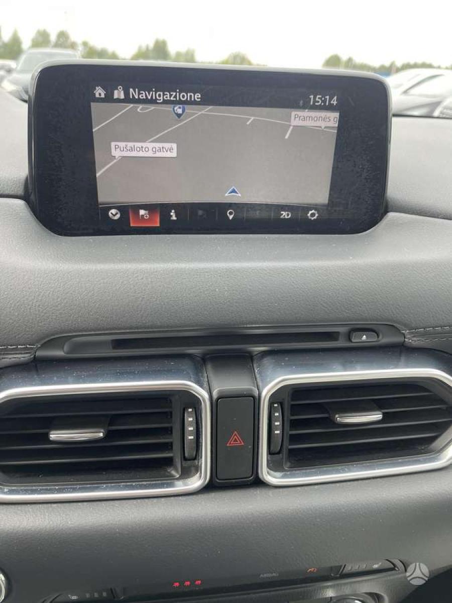 Grey Mazda CX-5 2018 in Panevezys, with an engine capacity of 2.19 L and mileage of 175 thousand km for 11500 €, photo 17 on AUTOMOTO.COM.LV