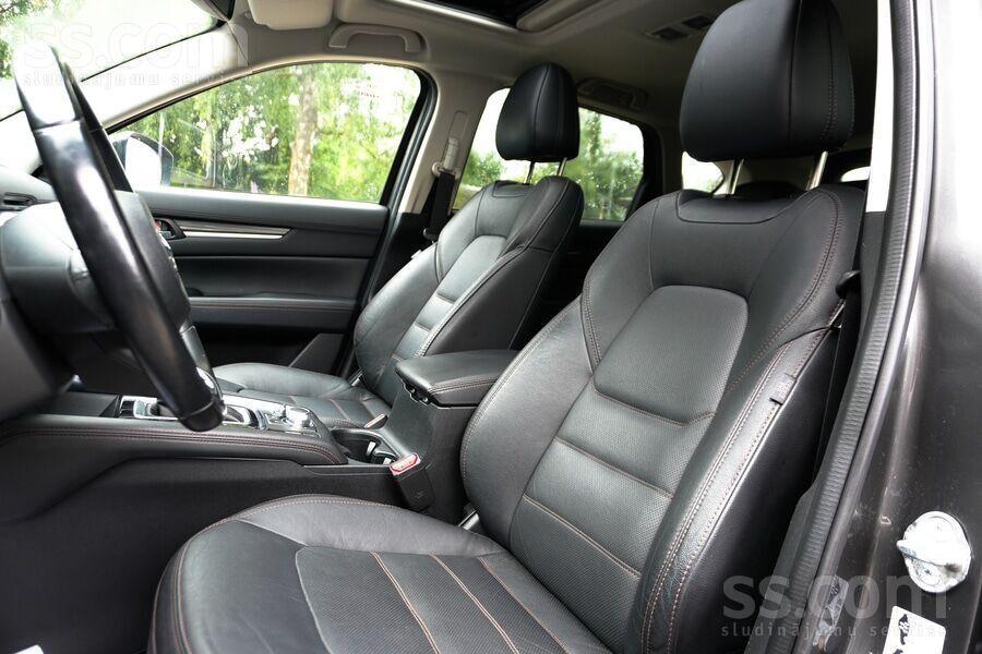 Grey Mazda CX-5 2018 in Riga, with an engine capacity of 2.20 L and mileage of 203 thousand km for 14490 €, photo 17 on AUTOMOTO.COM.LV