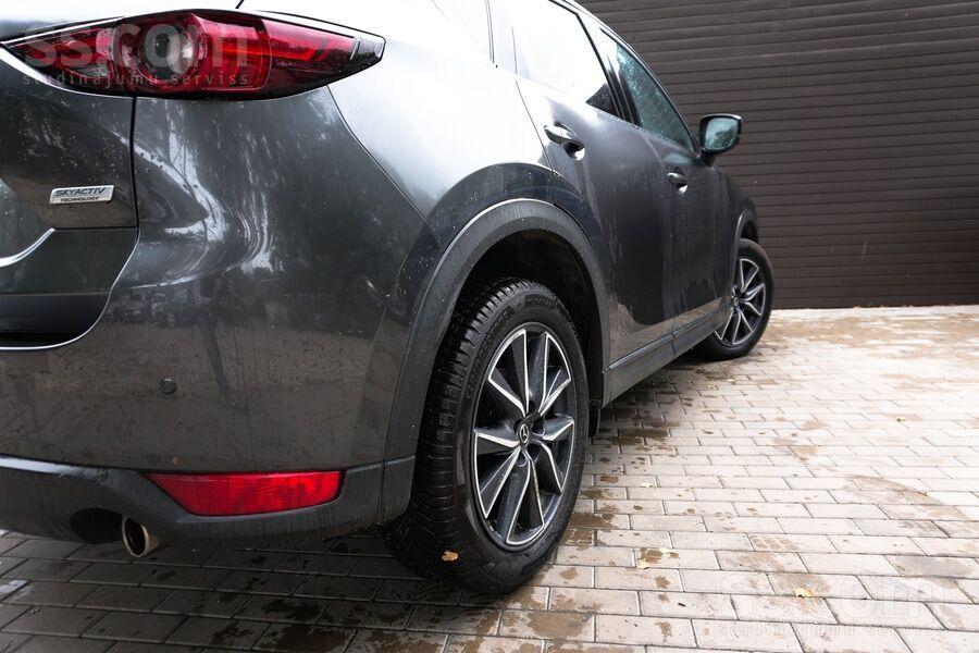 Grey Mazda CX-5 2018 in Riga, with an engine capacity of 2.20 L and mileage of 203 thousand km for 14490 €, photo 34 on AUTOMOTO.COM.LV
