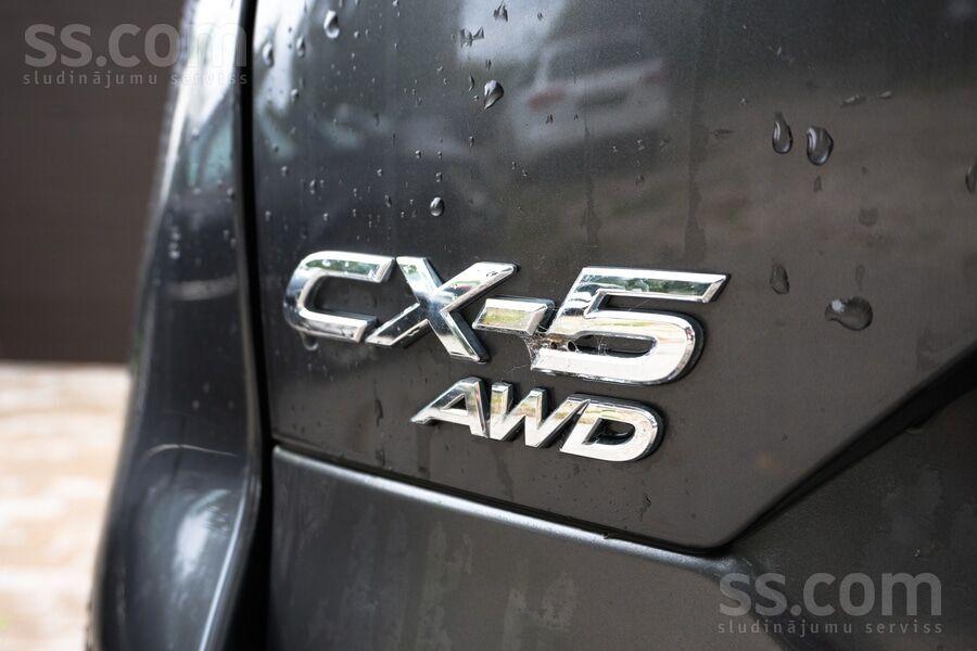 Grey Mazda CX-5 2018 in Riga, with an engine capacity of 2.20 L and mileage of 203 thousand km for 14490 €, photo 46 on AUTOMOTO.COM.LV