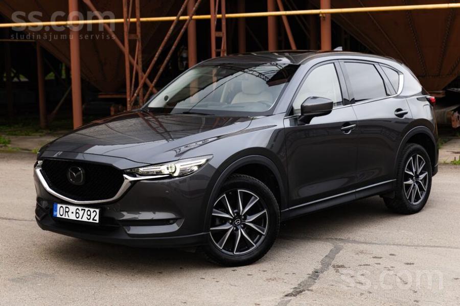 Pelēks Mazda CX-5 2018 Rīga, ar dzinēja tilpumu 2.20 L un nobraukumu 177 tūkst. km par 14990 €, foto 3 vietnē AUTOMOTO.COM.LV
