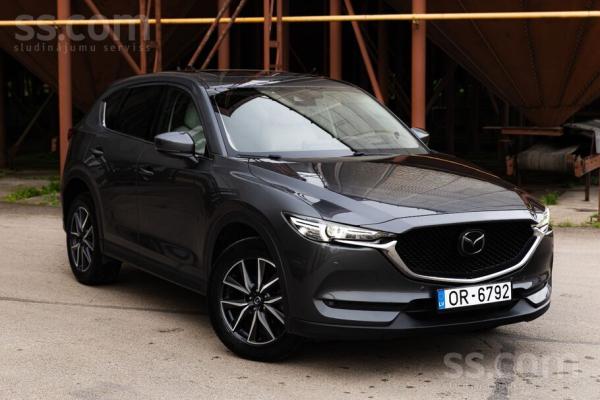 Pelēks Mazda CX-5 2018 Rīga, ar dzinēja tilpumu 2.20 L un nobraukumu 177 tūkst. km par 14990 €, foto 9 vietnē AUTOMOTO.COM.LV