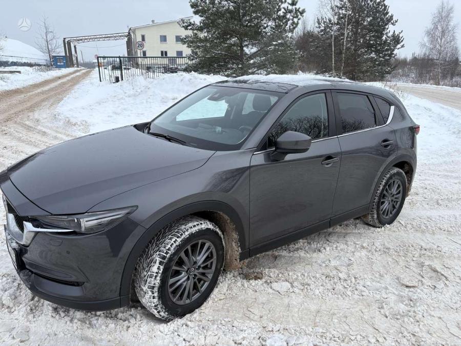 Pelēks Mazda CX-5 2019 Viļņa, ar dzinēja tilpumu 2.00 L un nobraukumu 73 tūkst. km par 20000 €, foto 4 vietnē AUTOMOTO.COM.LV