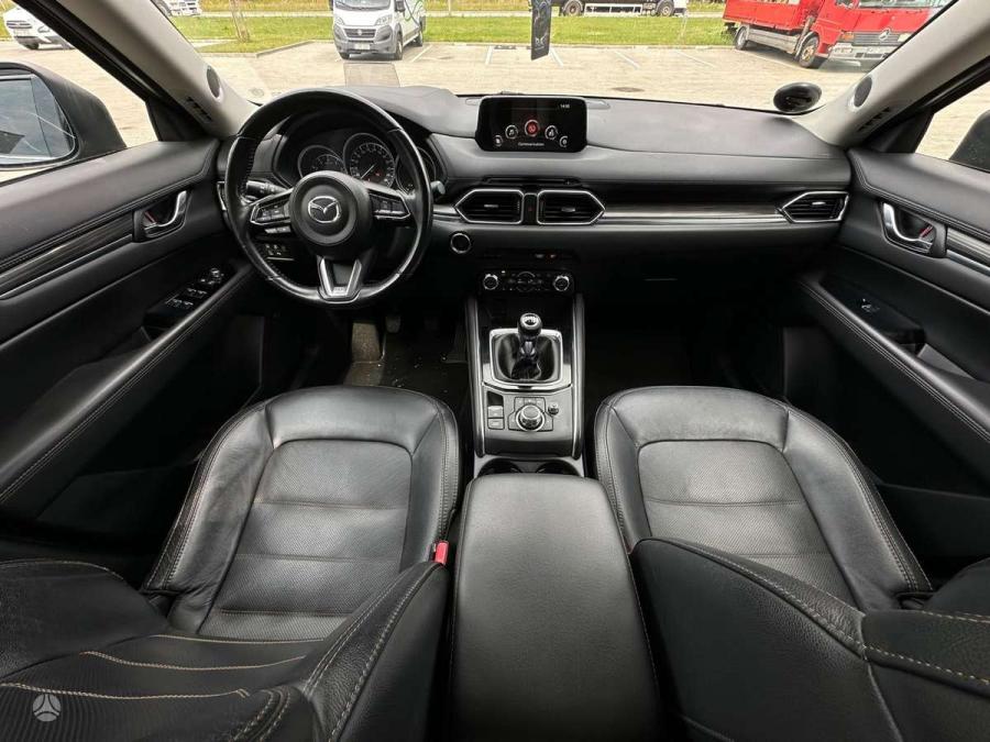 Grey Mazda CX-5 2019 in Klaipeda, with an engine capacity of 2.00 L and mileage of 230 thousand km for 14500 €, photo 7 on AUTOMOTO.COM.LV