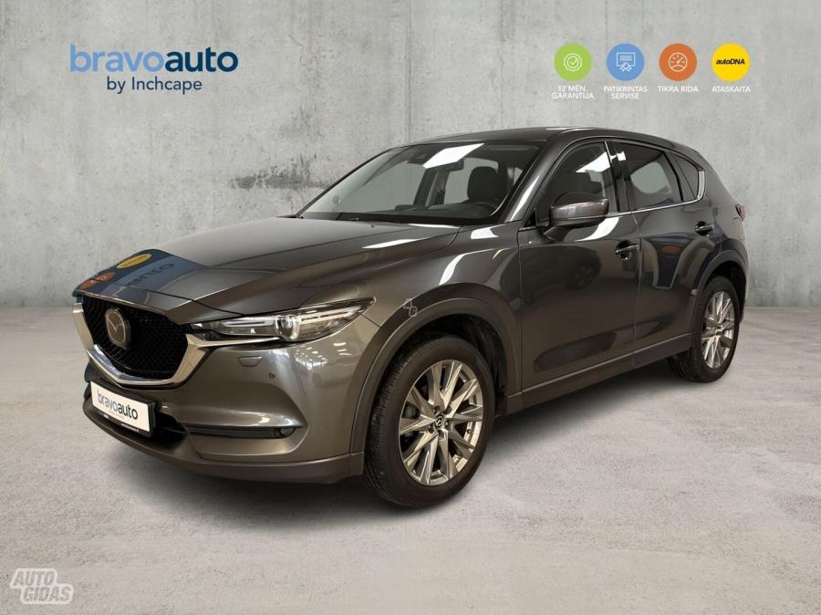 Pelēks Mazda CX-5 2020 Viļņa, ar dzinēja tilpumu 2.50 L un nobraukumu 148 tūkst. km par 22550 €, foto 1 vietnē AUTOMOTO.COM.LV
