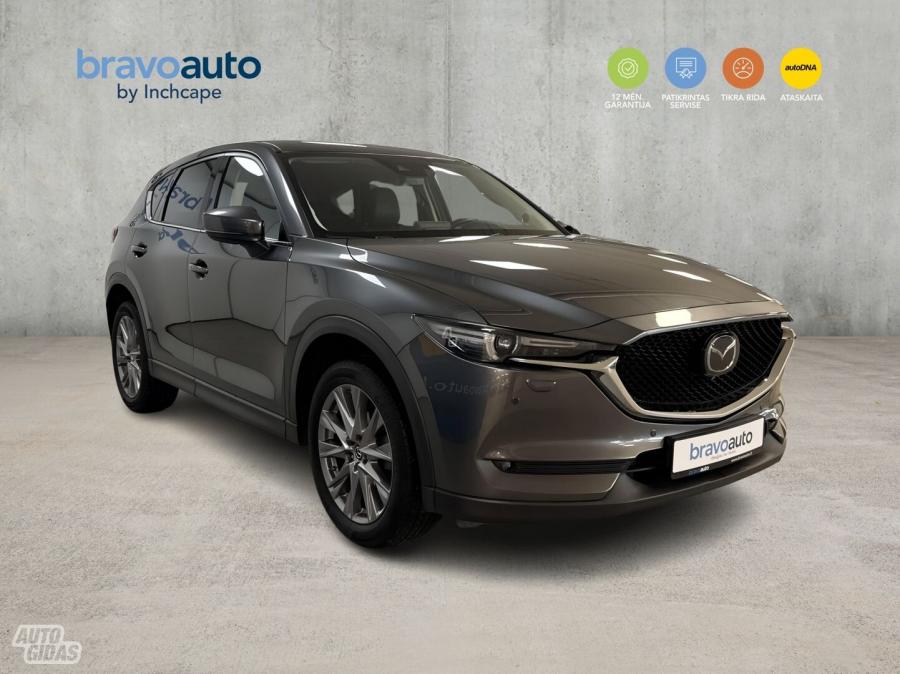Pelēks Mazda CX-5 2020 Viļņa, ar dzinēja tilpumu 2.50 L un nobraukumu 148 tūkst. km par 22550 €, foto 6 vietnē AUTOMOTO.COM.LV