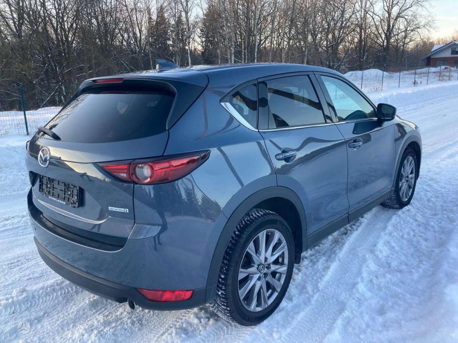 Grey Mazda CX-5 2020 in Kaunas, with an engine capacity of 2.19 L and mileage of 97 thousand km for 18800 €, photo 5 on AUTOMOTO.COM.LV