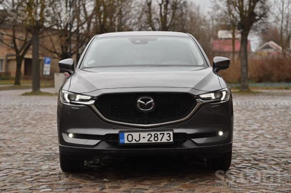 Grey Mazda CX-5 2021 in Jelgava, with an engine capacity of 2.20 L and mileage of 189 thousand km for 18500 €, photo 2 on AUTOMOTO.COM.LV