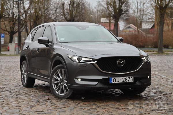 Grey Mazda CX-5 2021 in Jelgava, with an engine capacity of 2.20 L and mileage of 189 thousand km for 18500 €, photo 3 on AUTOMOTO.COM.LV