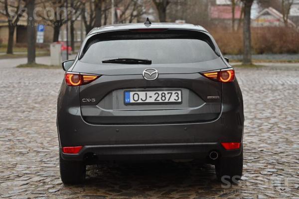 Grey Mazda CX-5 2021 in Jelgava, with an engine capacity of 2.20 L and mileage of 189 thousand km for 18500 €, photo 6 on AUTOMOTO.COM.LV