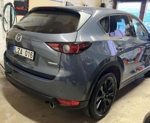 Grey Mazda CX-5 2021 in Klaipeda, with an engine capacity of 2.49 L and mileage of 69 thousand km for 26000 €, photo 4 on AUTOMOTO.COM.LV