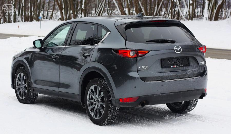 Pelēks Mazda CX-5 2021 Petrikaičiai, ar dzinēja tilpumu 2.50 L un nobraukumu 127 tūkst. km par 19999 €, foto 12 vietnē AUTOMOTO.COM.LV