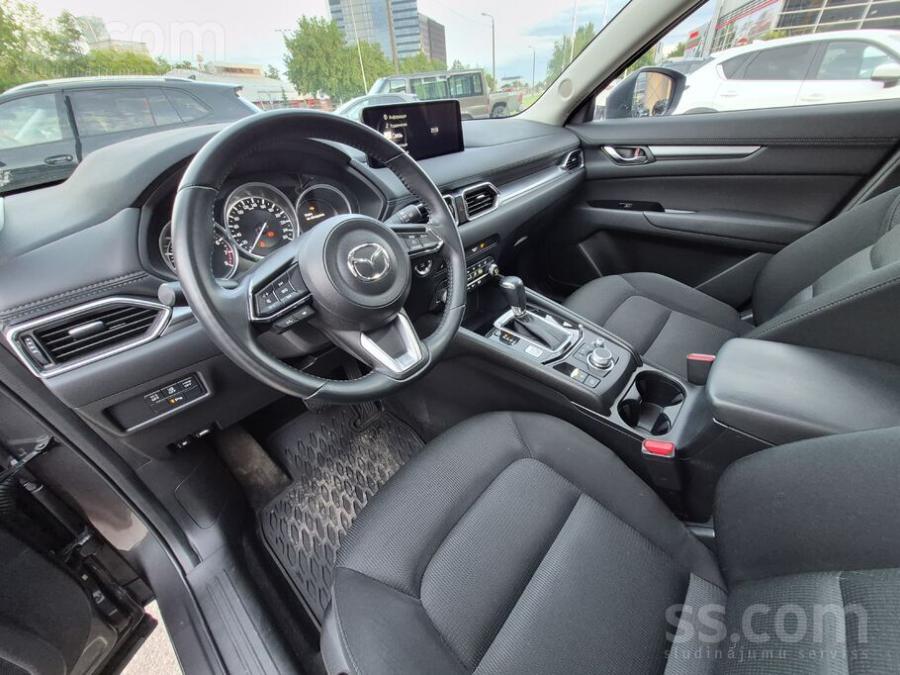 Grey Mazda CX-5 2021 in Riga, with an engine capacity of 2.00 L and mileage of 38 thousand km for 22000 €, photo 11 on AUTOMOTO.COM.LV