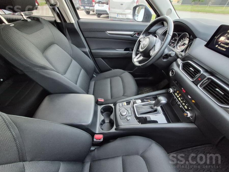 Grey Mazda CX-5 2021 in Riga, with an engine capacity of 2.00 L and mileage of 38 thousand km for 22000 €, photo 15 on AUTOMOTO.COM.LV