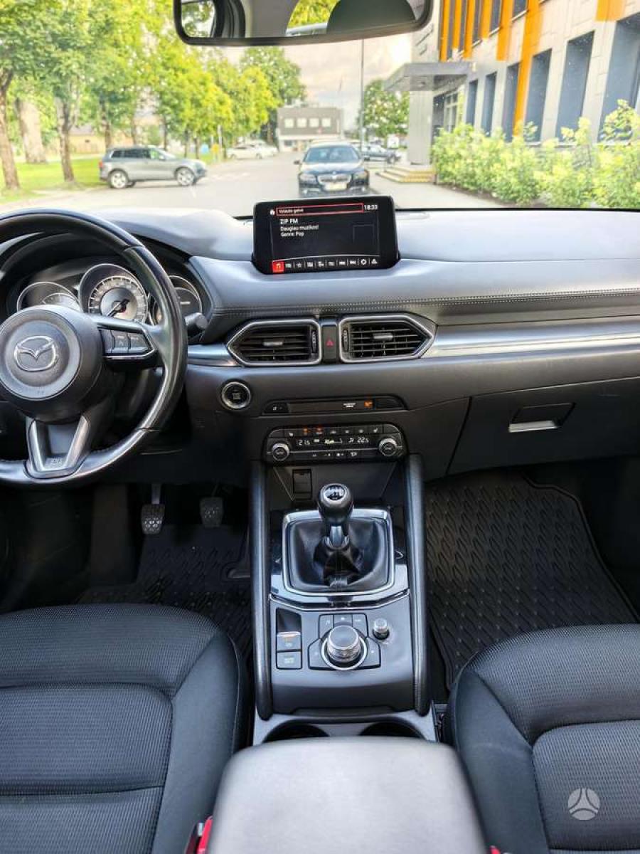 Pelēks Mazda CX-5 2021 Tauragė, ar dzinēja tilpumu 2.19 L un nobraukumu 240 tūkst. km par 10700 €, foto 15 vietnē AUTOMOTO.COM.LV