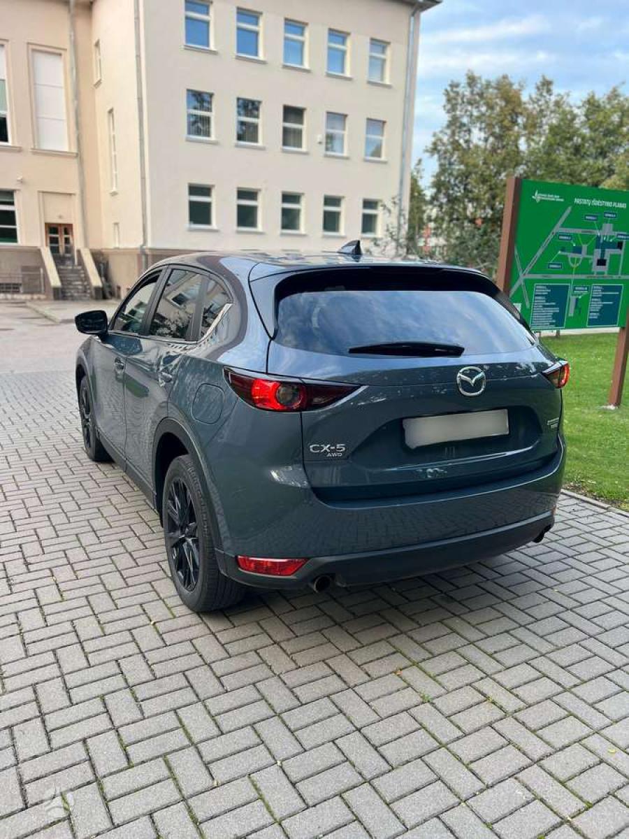 Pelēks Mazda CX-5 2021 Kauņa, ar dzinēja tilpumu 2.49 L un nobraukumu 41 tūkst. km par 21700 €, foto 6 vietnē AUTOMOTO.COM.LV