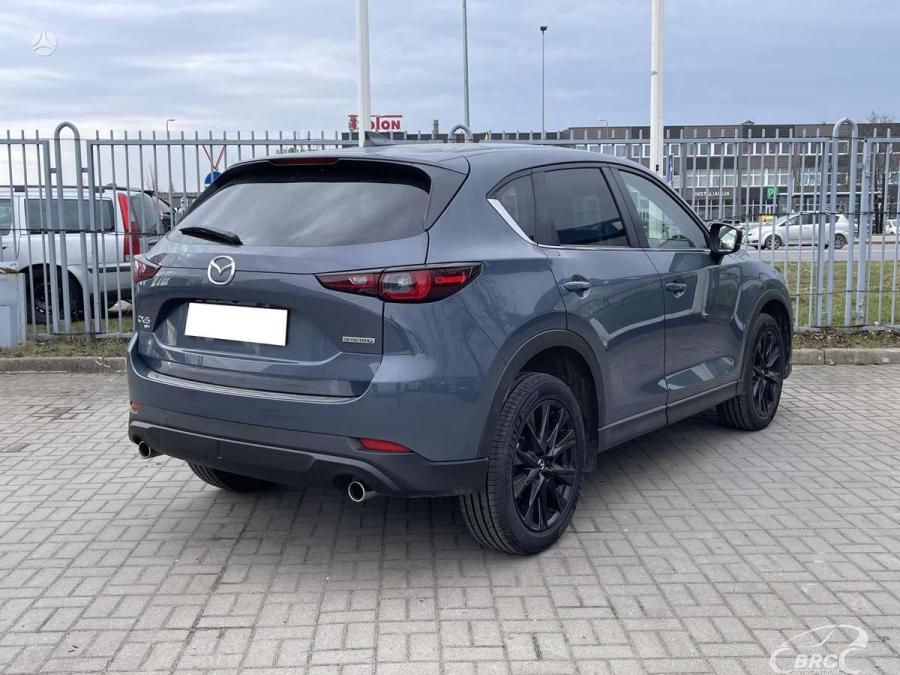 Grey Mazda CX-5 2023 in Klaipeda, with an engine capacity of 2.49 L and mileage of 16 thousand km for 20900 €, photo 4 on AUTOMOTO.COM.LV