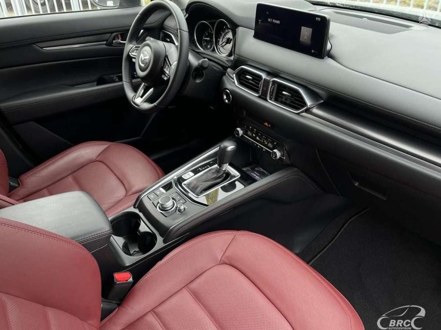 Grey Mazda CX-5 2023 in Klaipeda, with an engine capacity of 2.49 L and mileage of 16 thousand km for 20900 €, photo 8 on AUTOMOTO.COM.LV