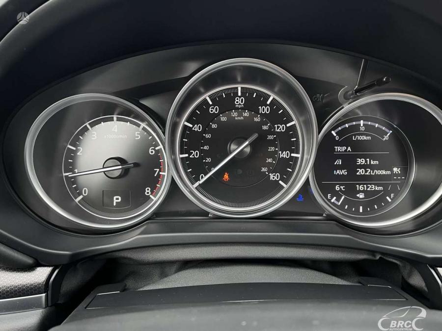 Grey Mazda CX-5 2023 in Klaipeda, with an engine capacity of 2.49 L and mileage of 16 thousand km for 20900 €, photo 21 on AUTOMOTO.COM.LV