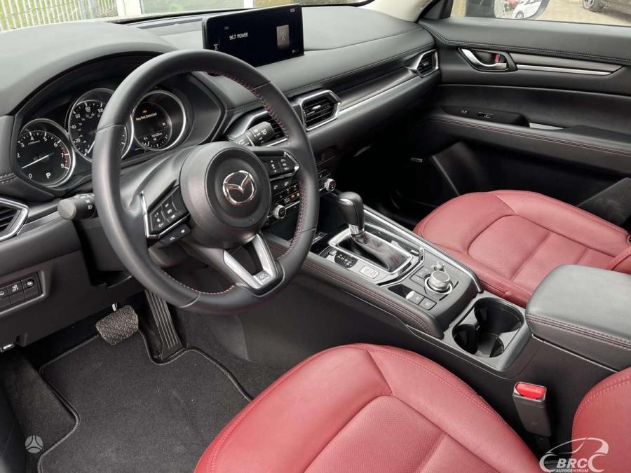 Grey Mazda CX-5 2023 in Klaipeda, with an engine capacity of 2.49 L and mileage of 16 thousand km for 20900 €, photo 22 on AUTOMOTO.COM.LV