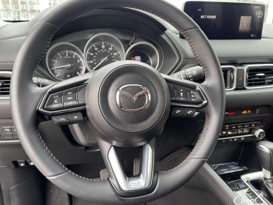 Grey Mazda CX-5 2023 in Klaipeda, with an engine capacity of 2.49 L and mileage of 16 thousand km for 20900 €, photo 23 on AUTOMOTO.COM.LV