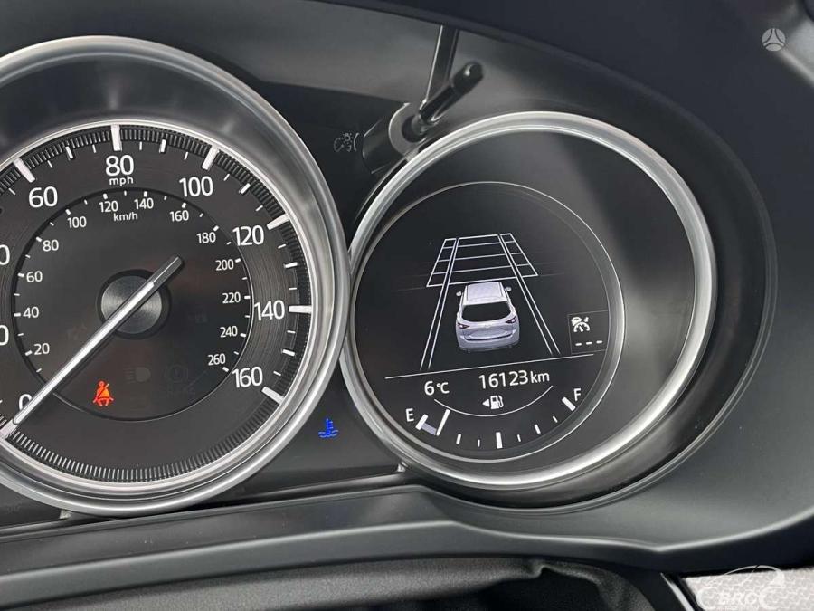 Grey Mazda CX-5 2023 in Klaipeda, with an engine capacity of 2.49 L and mileage of 16 thousand km for 20900 €, photo 30 on AUTOMOTO.COM.LV