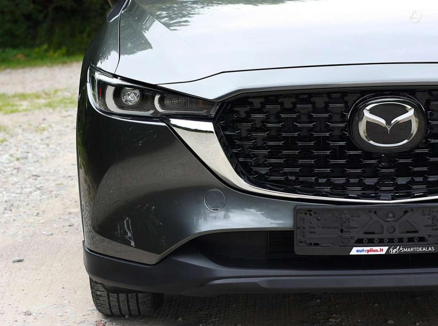 Pelēks Mazda CX-5 2023 Kretinga, ar dzinēja tilpumu 2.49 L un nobraukumu 93 tūkst. km par 22699 €, foto 4 vietnē AUTOMOTO.COM.LV